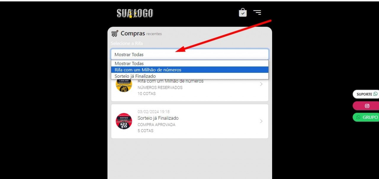 Script Rifa Premium em Php Laravel - 1 Milhão de Números e Afiliados