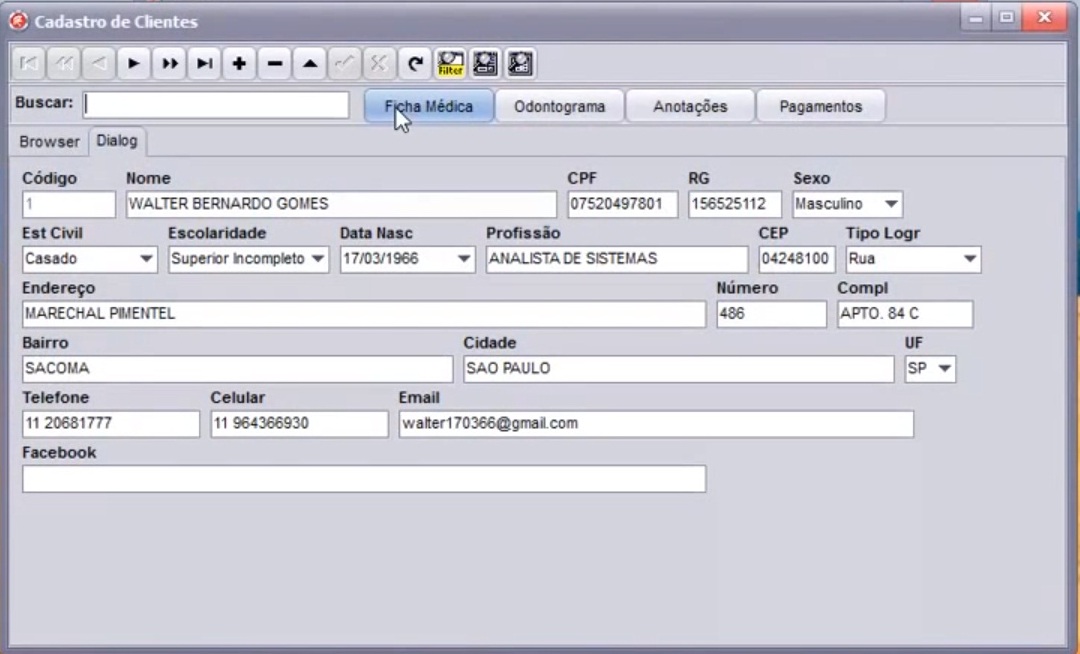 Fontes Em Delphi XE4 Do Sistem Software Clinica Odonto - Odontológico ...